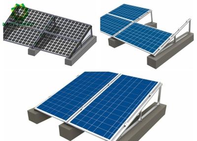 Cina Montaggio del tetto piano di progettazione semplice - inquadri la struttura professionale di PV della soluzione del pannello solare in vendita