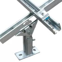 China Al6005 Adjustable Solar Panel Brackets Customized Solar Mounting Brackets for sale