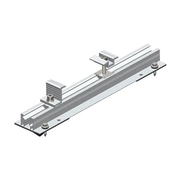Quality 10Kg Load Solar Aluminium Rail Photovoltaic Solar Panel Rail Kit for sale