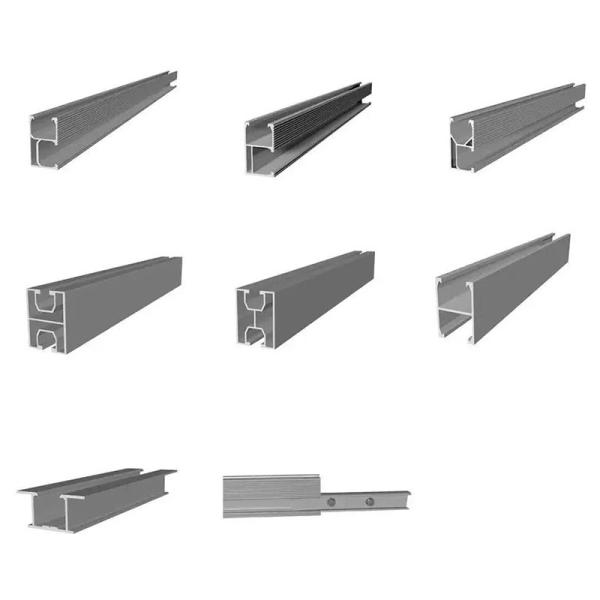 Quality Anodized 41mm Pv Mounting Rails Aluminium Solar Rail Customized for sale
