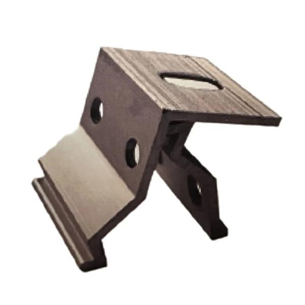 Quality Snow Load 1.5KN/M2 End Clamp Solar Aluminum Alloy Pv Module Clamps for sale