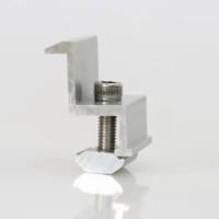 Quality Photovoltaic Installation Solar Panel Clamp 1.5KN/M2 Solar Panel Mid Clamps for sale