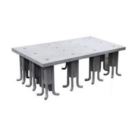 China Solar Fixing Silver Embed Plates For Concrete Embedment Plate for sale