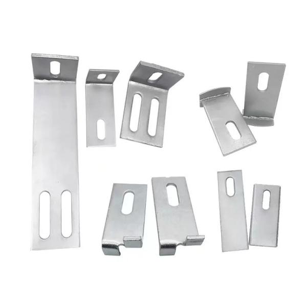 90 Degree Anchor Building Materials Curtain Wall Hardware Powder Coated