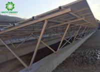 China Light Weight Ground Mount Solar Racking Systems Pre Assembly Aluminum Design for sale