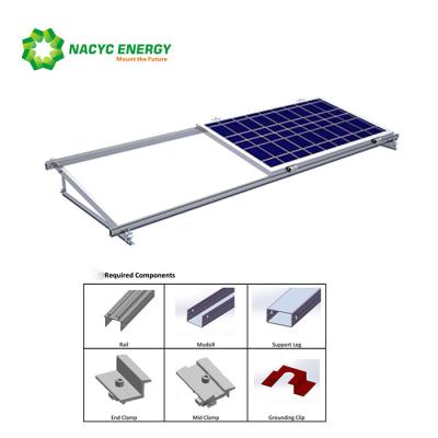 Cina L'energia solare della flessibilità inquadra i sistemi solari del montaggio del tetto del metallo adatti a tetto ed a terra in vendita
