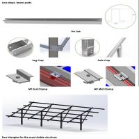 China Polycrystalline Silicon Solar Panels Solar Panel Support Brackets Monocrystalline Solar Module Mounting Brackets for sale