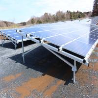 China Innovative Design Solar Panel Rail Mounting System PV Racking Systems Solar Panel Ground Mount structure for sale