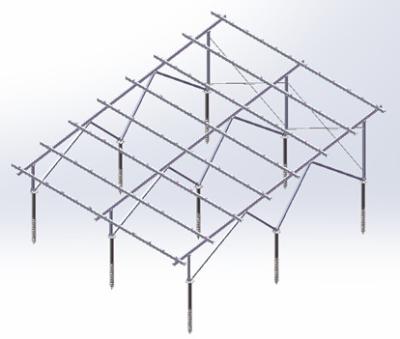 China Opzettende het Systeem Gemakkelijke Installatie PV die van het aluminiumzonnepaneel Structuren opzetten Te koop