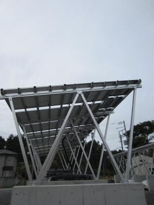 Cina Sistemi solari montati solari di Pv di messa a terra di racking del Carport di alluminio della struttura di durevolezza in vendita
