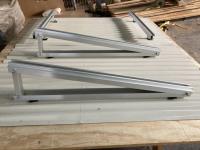 China Flat Roof Tripod Solar Panel Mounting Brackets for sale