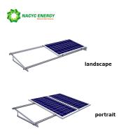 China Flat Roof Tripod Solar Panel Mounting Brackets for sale