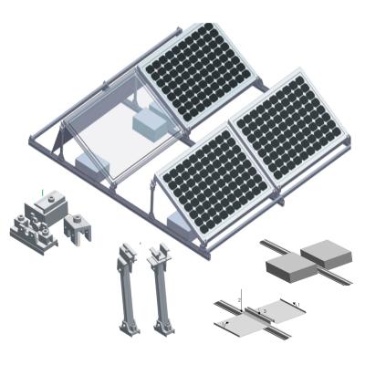 Cina I sistemi di montaggio solari equilibrati rivestono il sistema solare di pannelli 10kw del tetto del sistema dei moduli sulla griglia   Energia solare   Pannello solare in vendita