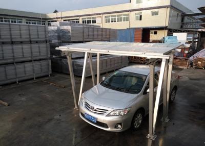 China 5 10 graus que inclinam sistemas solares do Carport do bloco de cimento à venda