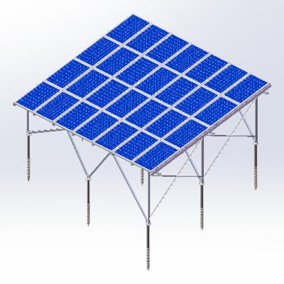 Cina Sistema di alluminio del montaggio di pannello solare di PASSO DI DANZA III di Metis di ENERGIA di NACYC in vendita