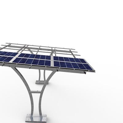 Cina Colore naturale su misura di Logo Solar Bracket Pole Mount per il campo al suolo o aperto in vendita
