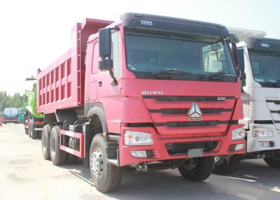 China Heavy Sinotruk Howo 6x4 Dump Truck , Euro 2 Emission 10 Wheeler Dump Truck for sale