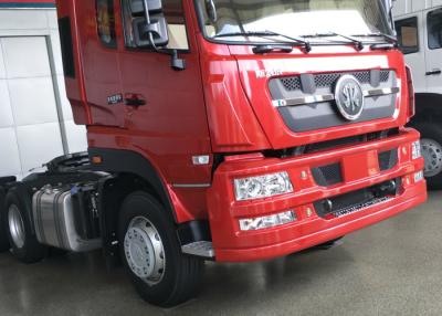 China 80R22.5 Tire Prime Mover Truck With ZF8198 Driving Steering 3 Axles for sale