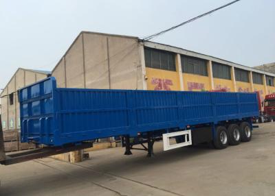 China Mn Steel Heavy Duty Tipper Semi Trailer With 28T Landing Leg Semi Low Bed Trailer for sale