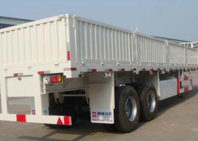 China ISO CCC Heavy Duty 3 Axle Semi Trailers 70000Kgs Gross Vehicle Weight for sale