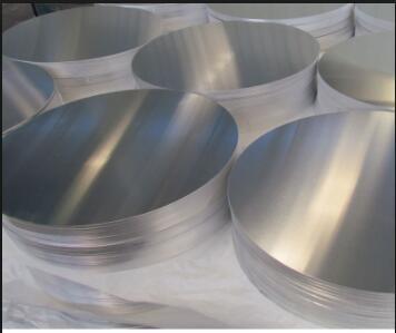 China 1050 1060 1100 3003 6061 Aluminum plate  round aluminum plate ANLV for cooking utensils and lamps for sale