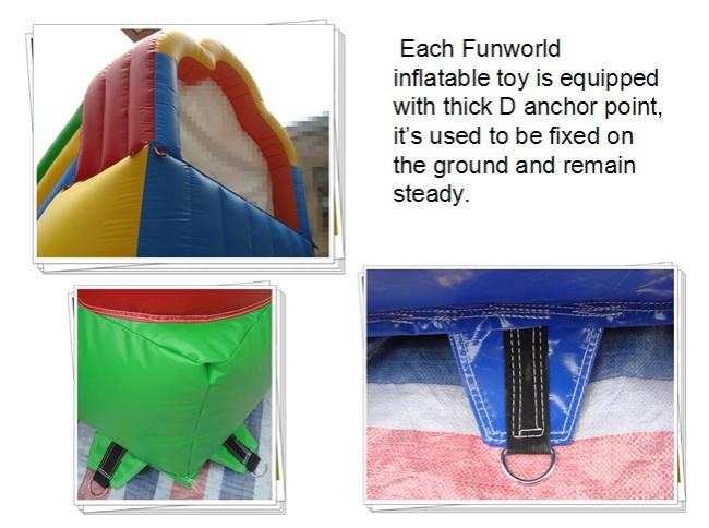 CE / EN14960 Commercial Bouncy Castles Beautiful Printing Inflatable Jumper