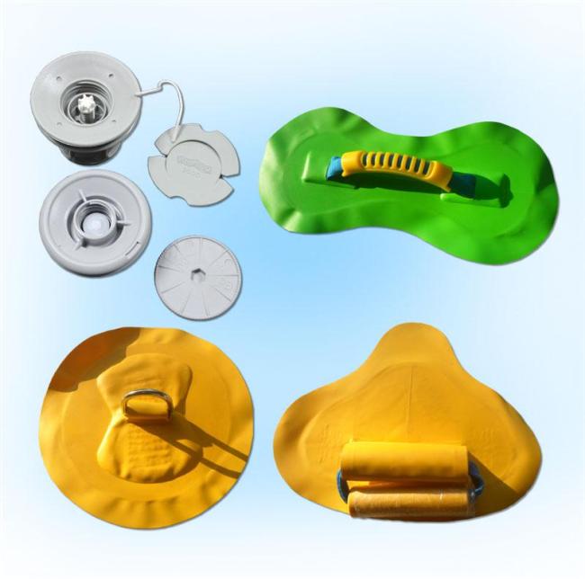 Plato 0.9mm Vinyl Inflatable Water Sport Toys Commercial Strong Water Saturns
