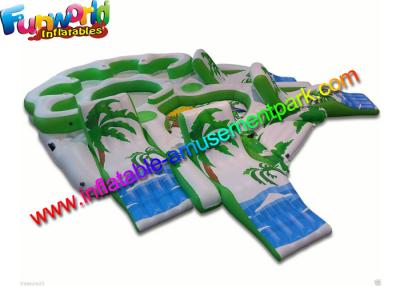 China 0.6mm  / 0.9mm PVC Tarpaulin Inflatable Water Toys Water Sofa Custom Made for sale