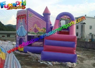 Cina Principessa Inflatable Bouncer Castle Slide di Disney giallo impermeabilizza in vendita