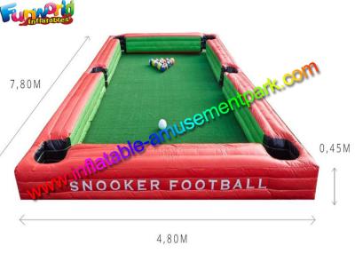 Cina Campo di football americano recentemente gonfiabile dello snooker, gioco di sport della palla di Snook di calcio con il PVC in vendita