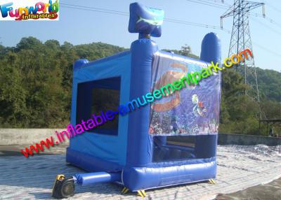 Cina OEM fuori di piccoli castelli rimbalzante commerciali gonfiabili con la tela cerata del PVC in vendita