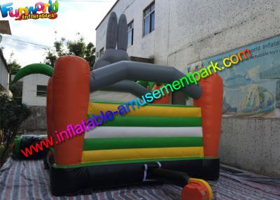 China Os castelos infláveis do coelho comercial exterior/que saltam fortificam com encerado do PVC à venda