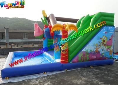 China 0.55mm van de de Uitsmijterdia van pvc Spongebob Opblaasbare de Pool Duurzame Openlucht Te koop