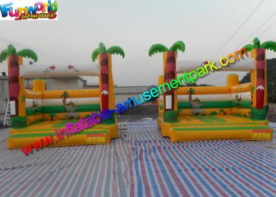 China Populair van de de Kastelen Opblaasbaar Uitsmijter van Palm Commercieel Bouncy Huis 4m x 4m x 3.5m Te koop