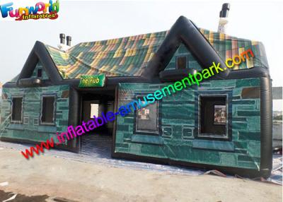 China Portable Bar Event Pub Inflatable Party Tent House Marquee Dome With Printing for sale