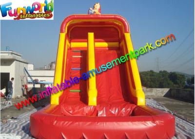China Eco - Friendly Inflatable Cartoon Character Water Slide Water Pool Game For Fun for sale
