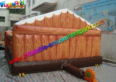 China Thrilling Inflatable Mechanical Bull With Mattress / Inflatable Games Redeo Riding Bull Machine for sale