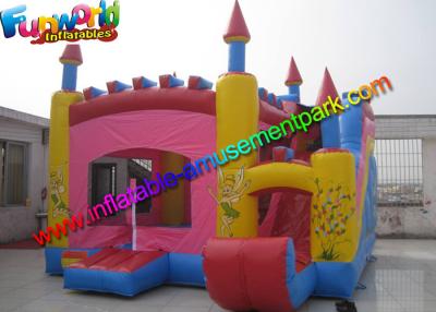 China Corrediça Bouncy inflável do vinil de Trink Bell, castelo de salto combinado inflável à venda
