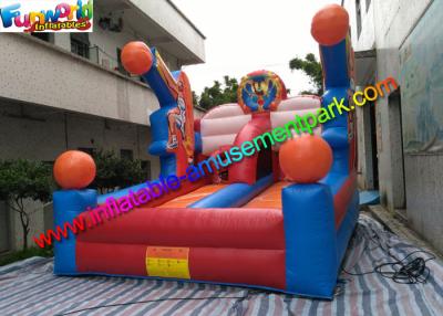 Cina Giochi di pallacanestro gonfiabili popolari, arena gonfiabile di giostra con il PVC in vendita