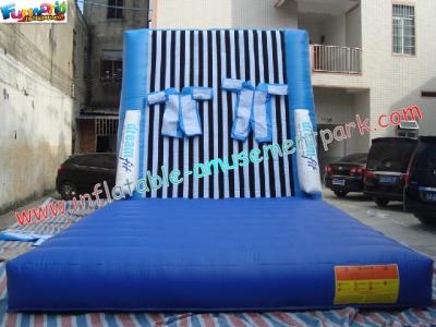 China PVC Tarpaulin Inflatable Sports Games , Velcro Sticky Walls for sale