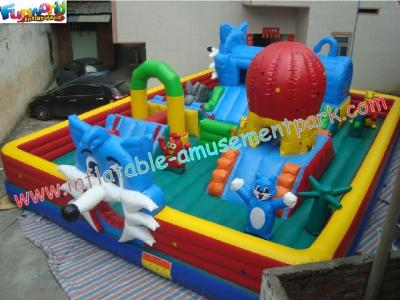 Parc d'attractions gonflable fait sur commande, jouets gonflables géants pour le jeu d'enfants