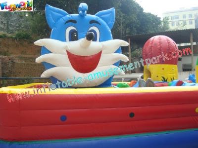 China Kundenspezifischer aufblasbarer Vergnügungspark, riesige aufblasbare Spielwaren für Kinderspiel zu verkaufen