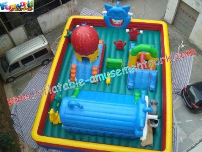 China Kundenspezifischer aufblasbarer Vergnügungspark, riesige aufblasbare Spielwaren für Kinderspiel zu verkaufen