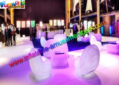 Chine Chaise de sofa de mariage et d'événement d'explosion, LED allumant les meubles gonflables, chaise scellée par air extérieur de partie à vendre