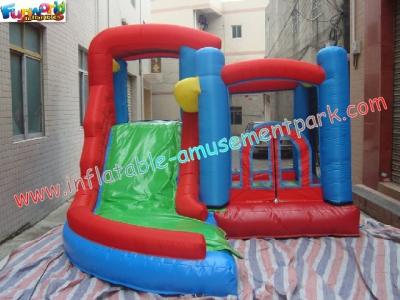 China Casas inflables modificadas para requisitos particulares de la despedida del uso en el hogar, mini diapositiva de salto en venta