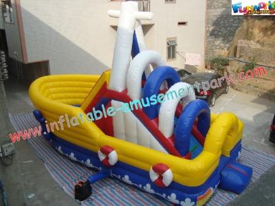 Cina Scorrevole gonfiabile commerciale del pirata, scorrevole di salto gonfiabile per il bambino in vendita