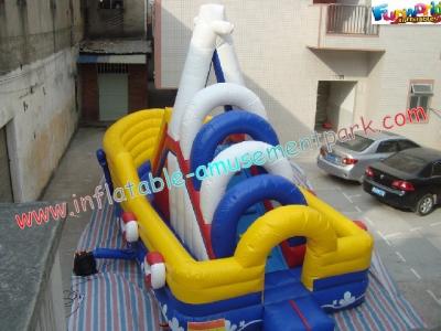 Cina Scorrevole gonfiabile commerciale del pirata, scorrevole di salto gonfiabile per il bambino in vendita