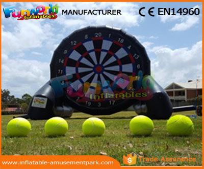 Cina giochi gonfiabili di sport del bordo di dardo dell'obiettivo gonfiabile di calcio della tela cerata del PVC di 0.55MM in vendita