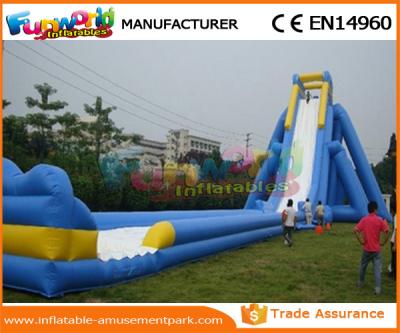 Cina Acquascivoli dell'acquascivolo gonfiabile dell'ippopotamo della tela cerata del PVC da 0,55 millimetri grandi per i bambini in vendita
