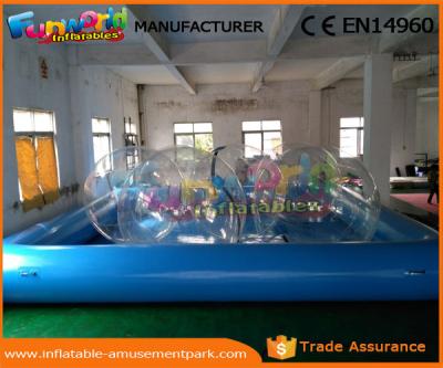 Cina Calcio gonfiabile di camminata della bolla dell'acqua della palla di Zorb dell'acqua trasparente durevole in vendita